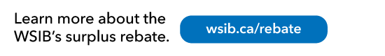 Surplus rebate toolkit | WSIB